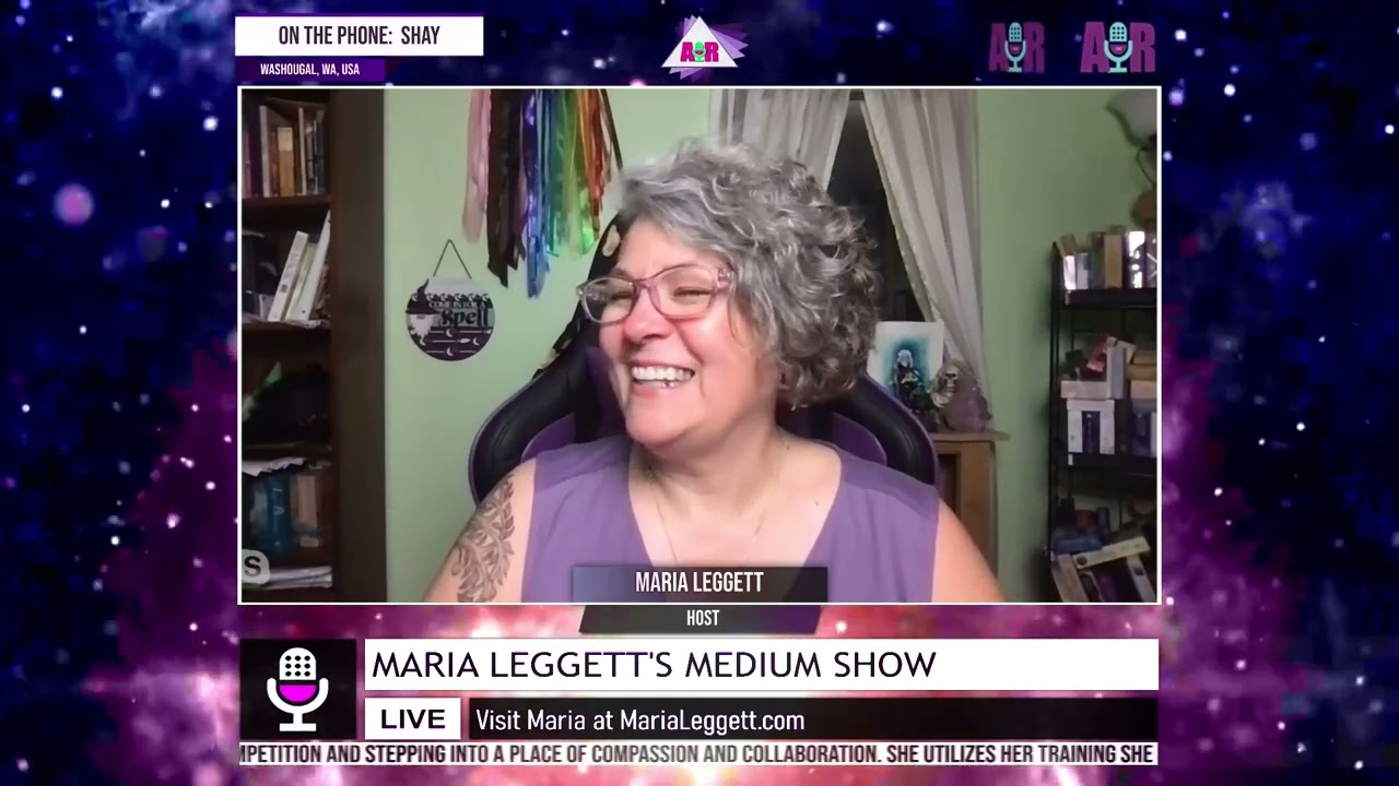 Maria Leggett’s Medium Show – October 4, 2023 – Moonstruck TV