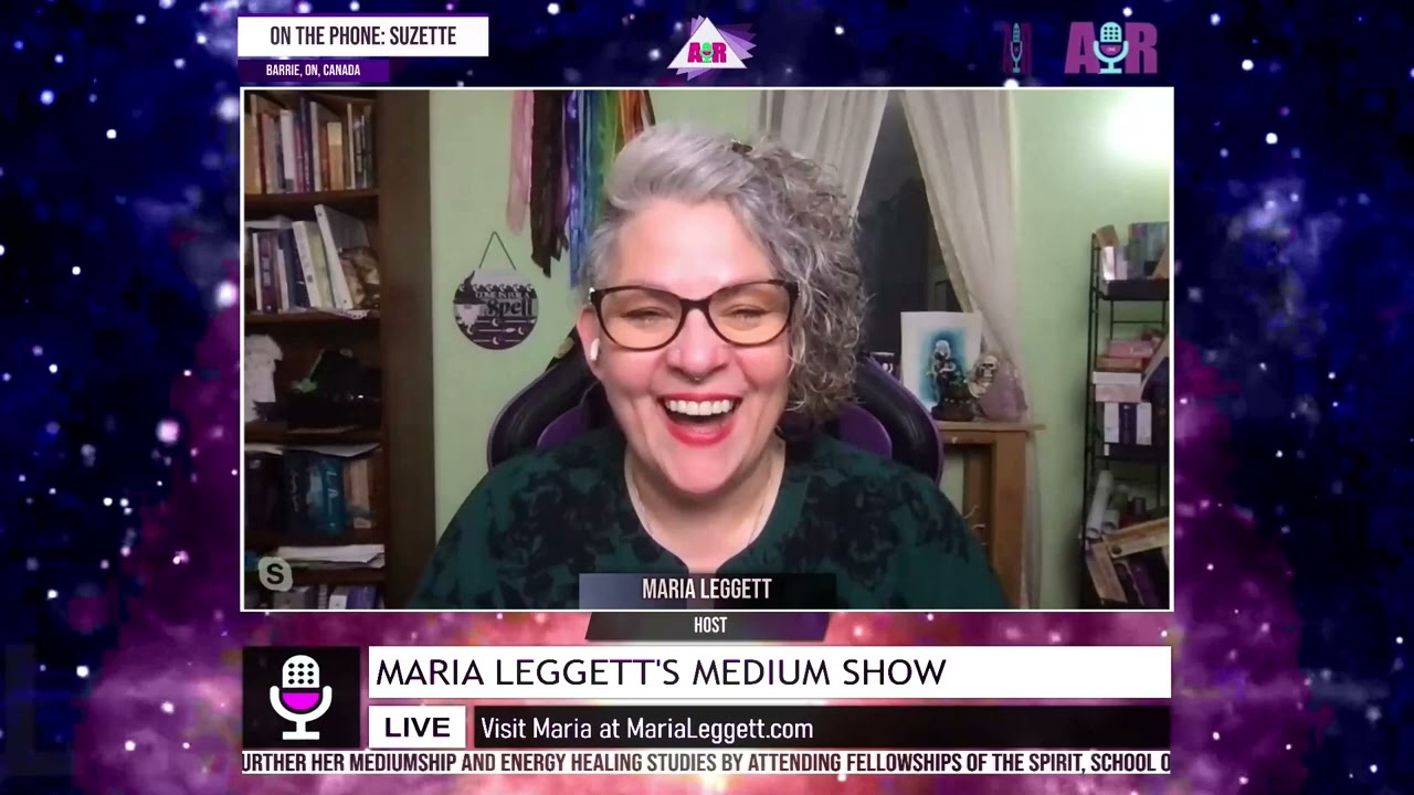 Maria Leggett’s Medium Show – November 8, 2023 – Moonstruck TV